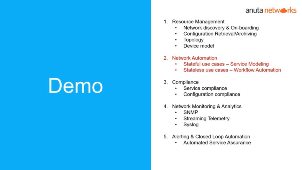 Stateful And Stateless Network Automation Anuta Networks